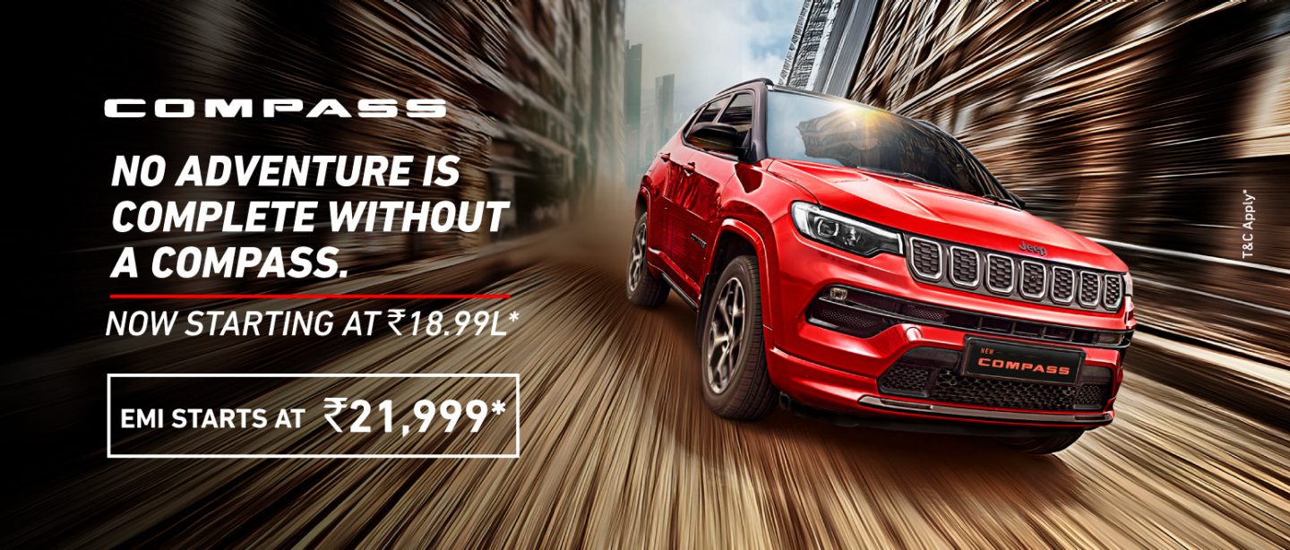 Jeep® Compass - Price, Interiors, Images, Colours, Specs | Jeep® India