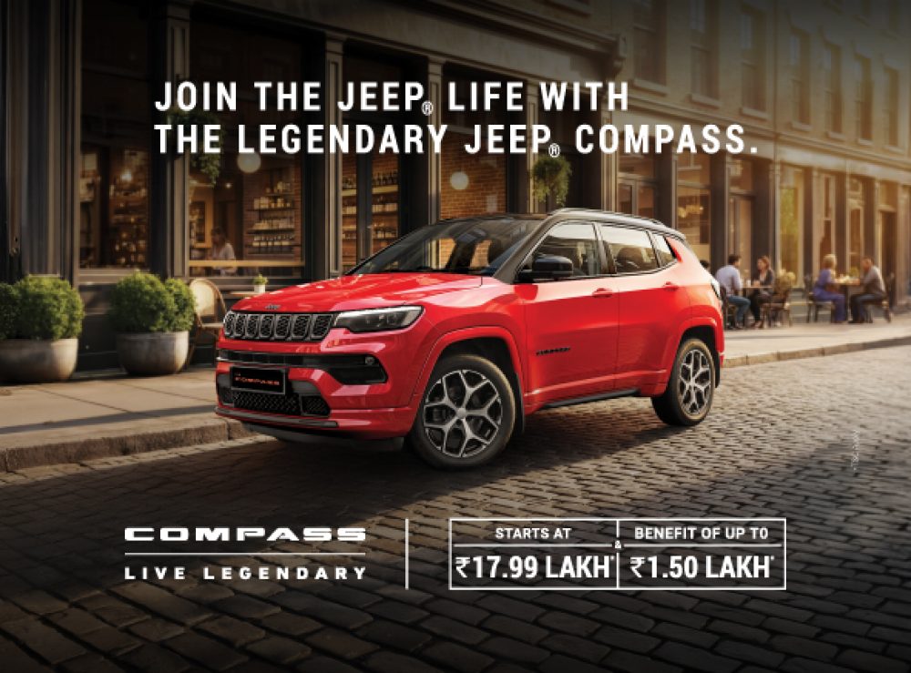 Jeep® India 4x4 SUVs & Crossover Cars - Explore Price, Features & more
