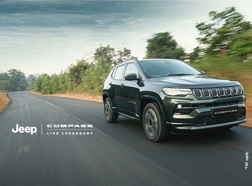 Jeep® India - Book a Test Drive for Compass & Wrangler 2021