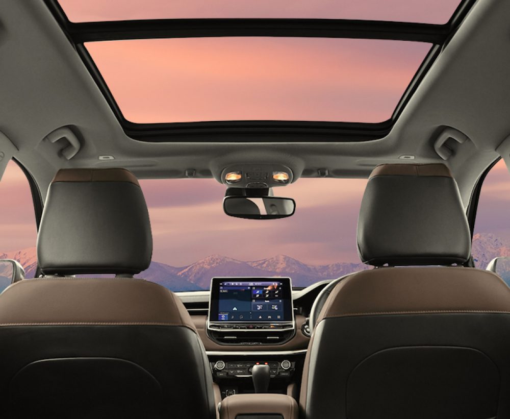 New Jeep Meridian 2022 Interiors - Jeep India