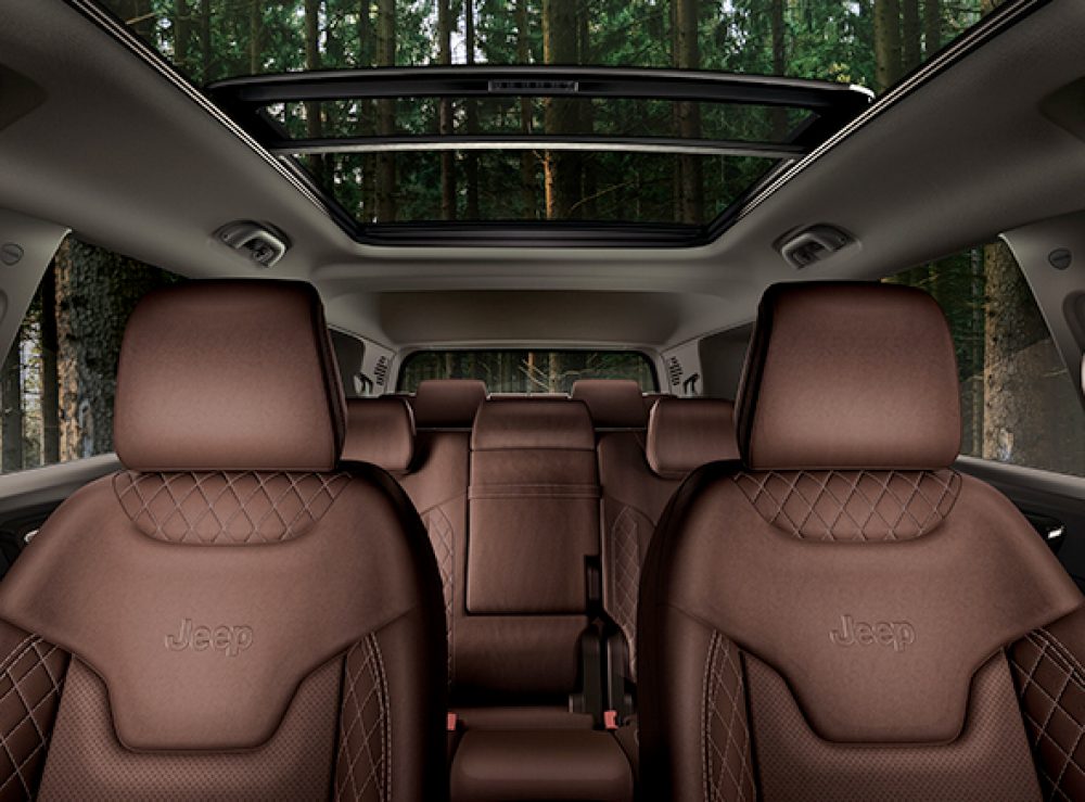 New Jeep Meridian 2022 Interiors - Jeep India
