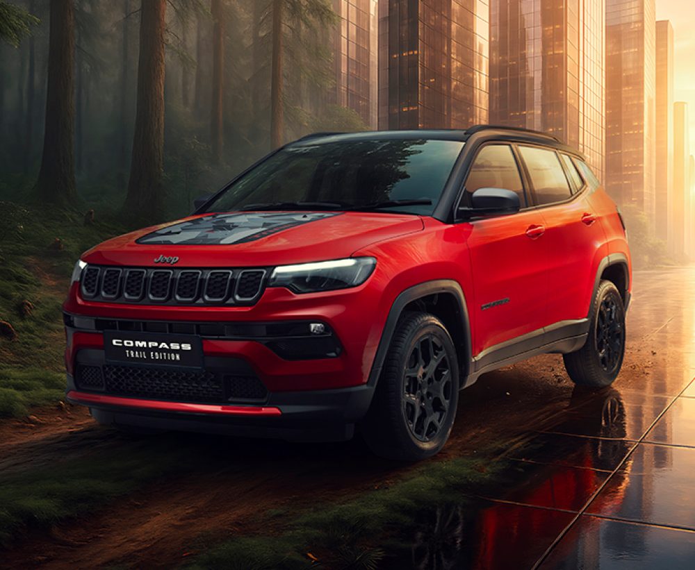 Jeep® Compass Track Edition Exterior | Bold & Distinctive Design