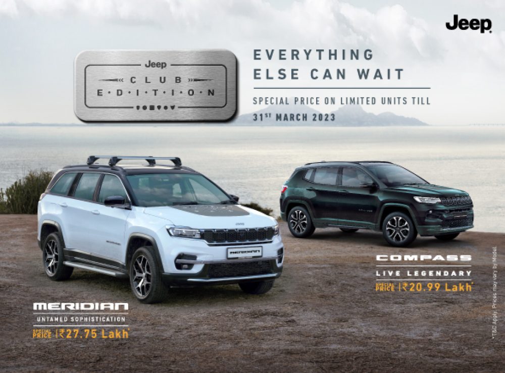 Jeep® India - Book a Test Drive for Compass & Wrangler 2021
