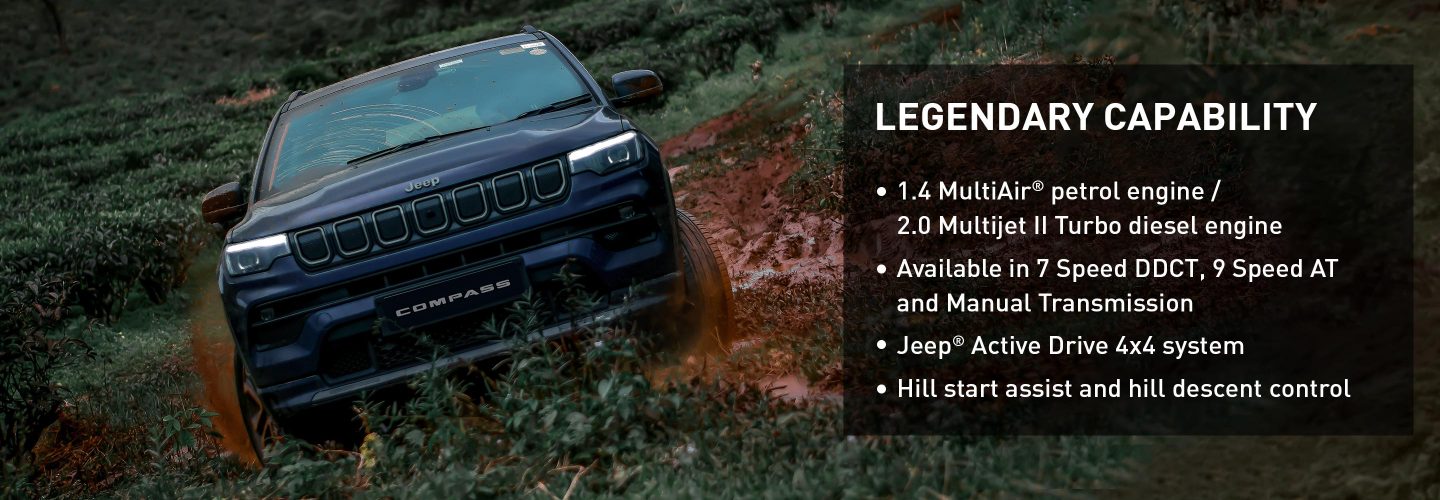 Jeep® India - Book a Test Drive for Compass & Wrangler 2021