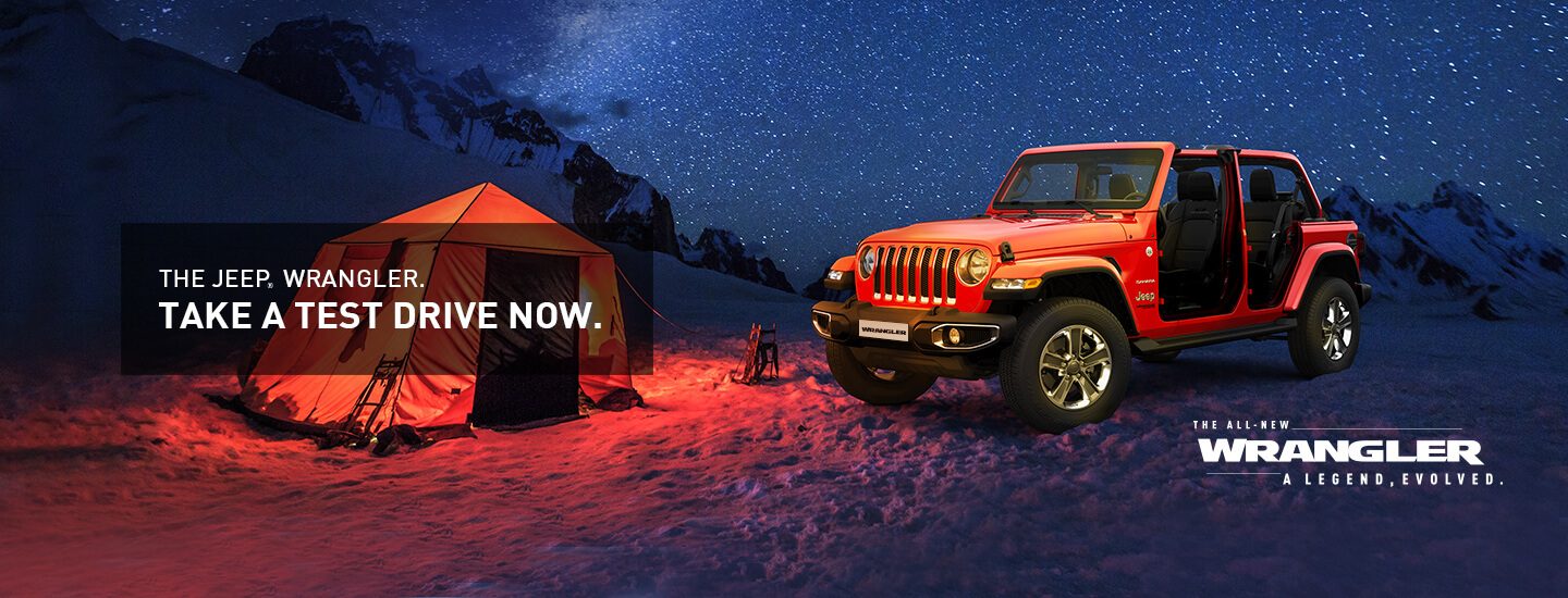 Jeep® India - Book a Test Drive for Compass & Wrangler 2021