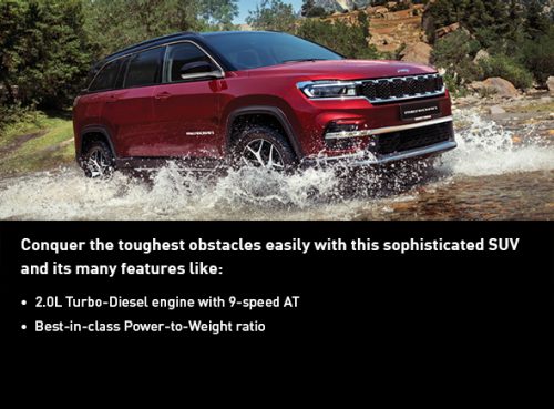 Jeep® India - Book a Test Drive for Compass & Wrangler 2021
