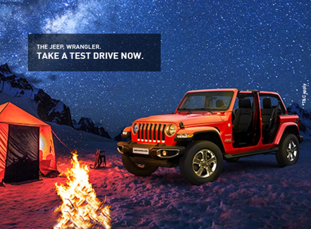 Jeep® India - Book a Test Drive for Compass & Wrangler 2021