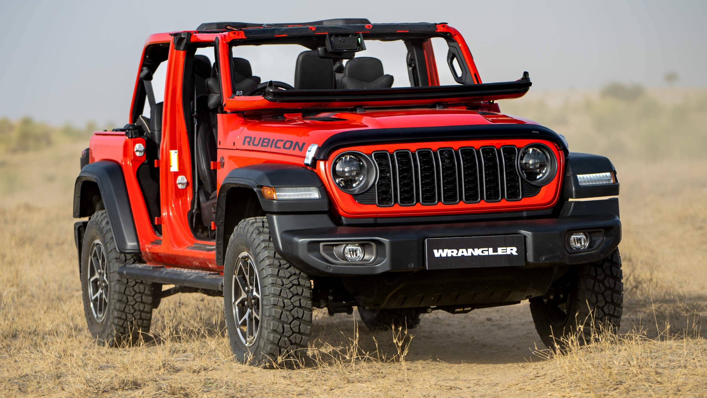 Open Jeep Wrangler Rubicon